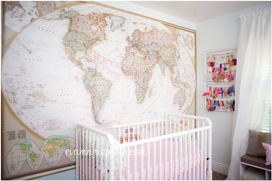 Baby Girl Nursery. Welcome to the World. Personal. » Eva Marie Photography
